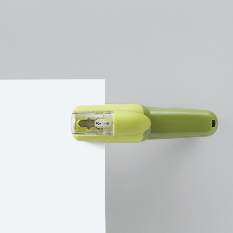 Harinacs Stapleless Stapler Handy 10 Sheets - White